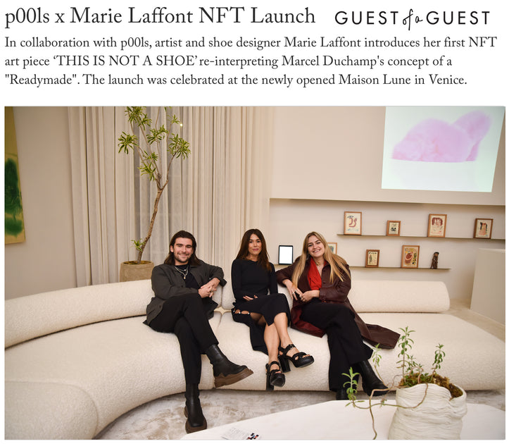 Guest of a Guest : P00ls x Marie Laffont NFT – Marie Laffont NYC